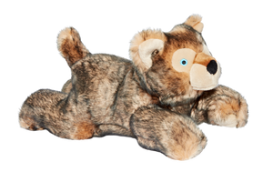 Fluff & Tuff Lobo Wolf Plush Dog Toy