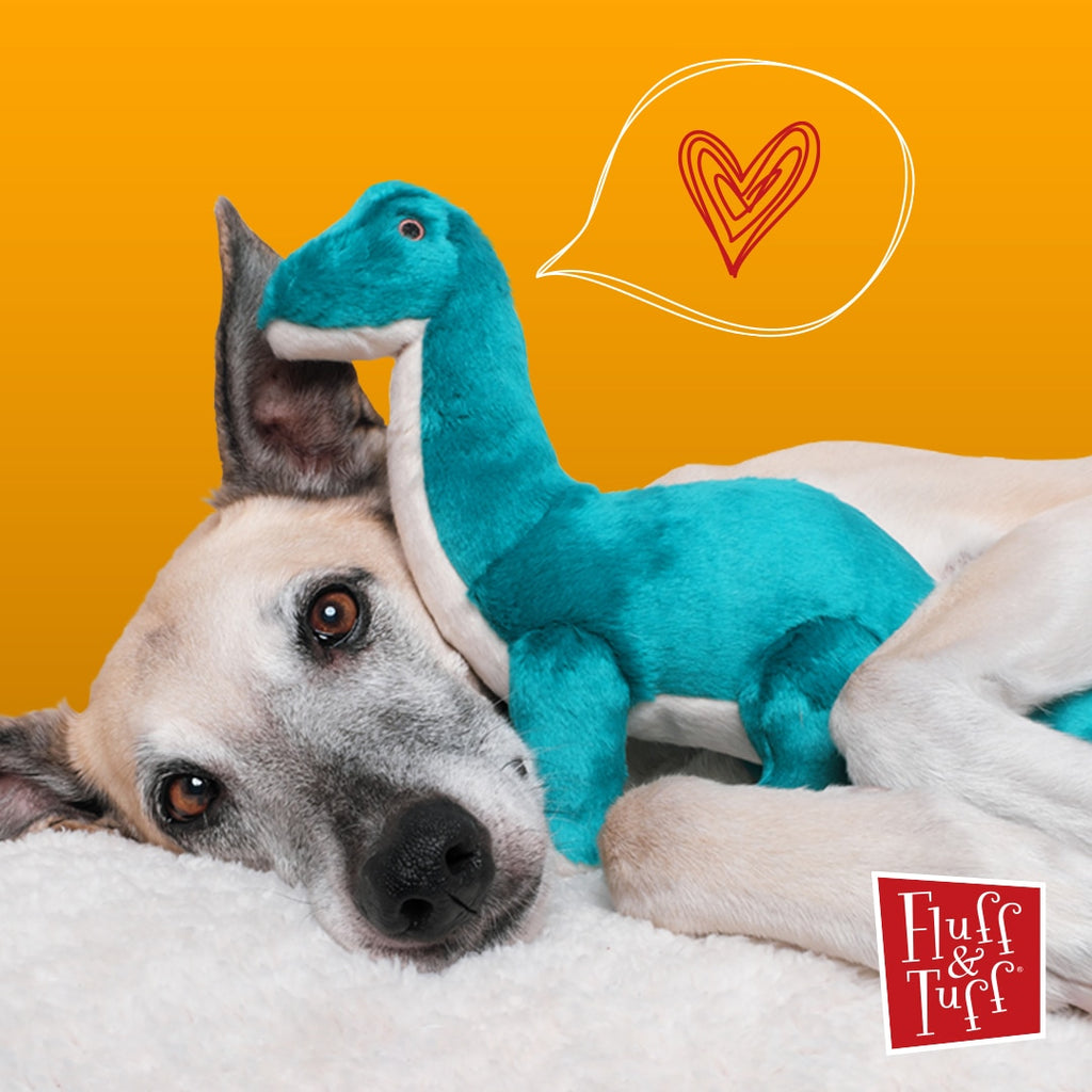 Fluff & Tuff Ross Brachiosaurus Plush Dog Toy – Happy Tails
